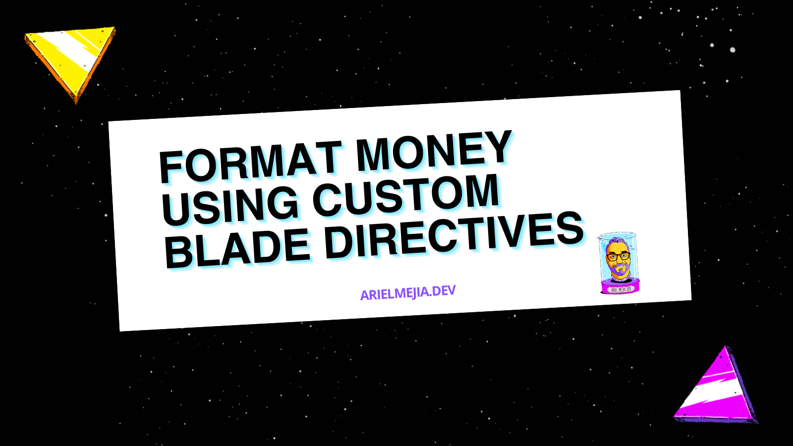 Ariel Mejia Dev Blog - Laravel blade directive for money format Ariel Mejia Dev Blog - Laravel blade directive for money format